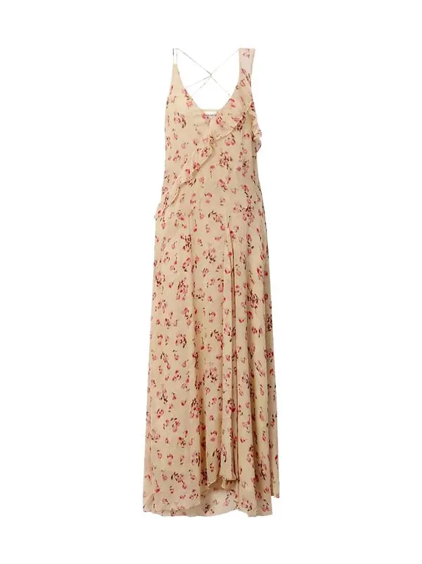 Isabel Marant Étoile Marant Luxie Long Dress - Multicolor