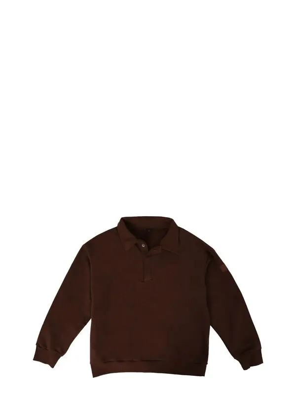 RAVE ON TREND Patch Polo - Brown