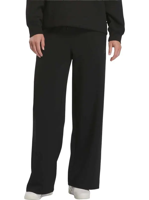 REEBOK Mid-rise Wide-leg Pants - Black