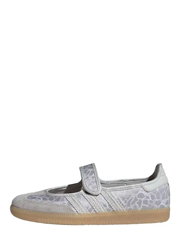 Adidas Samba Jane 'silver Metallic Gray - Silver Metallic/gray One/gum