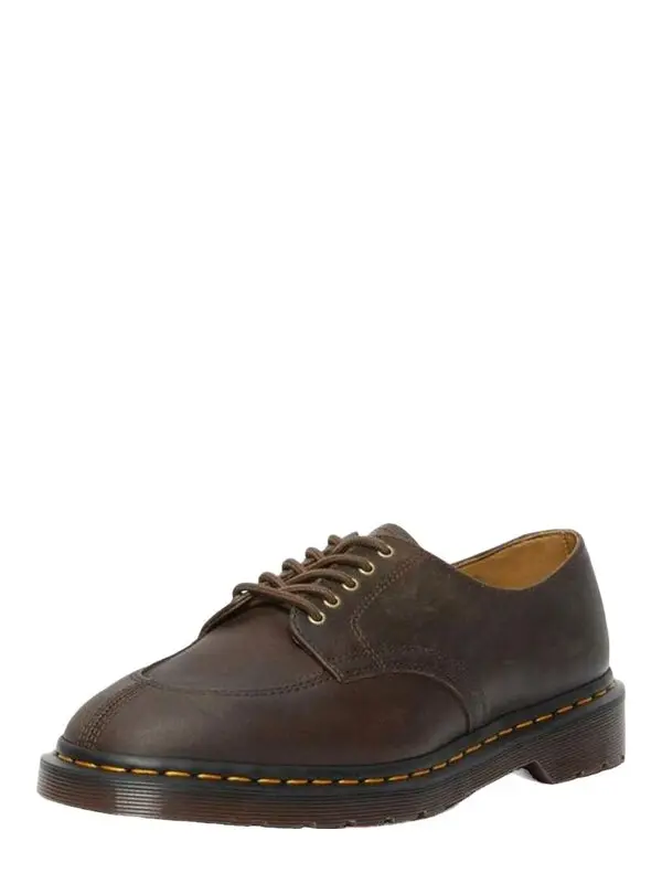 Dr. Martens 2046 Crazy Horse Leather Oxford Shoes - Dark Brown