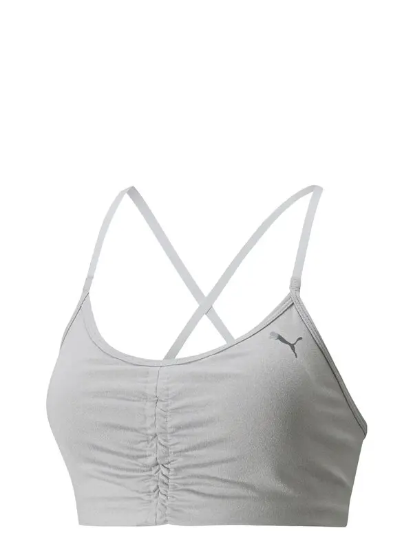 PUMA Studio Low Impact Training Bra - Grey