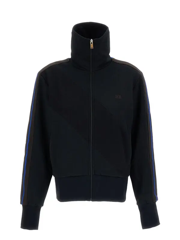 WALES BONNER Giacca Track Top Form - Black