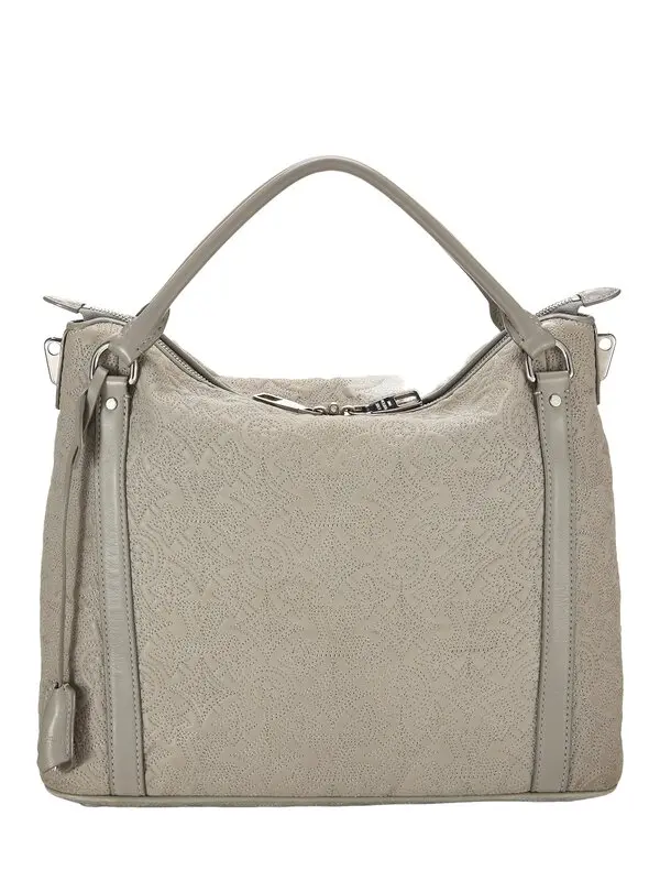 LOUIS VUITTON Monogram Antheia Leather Ixia - Grey