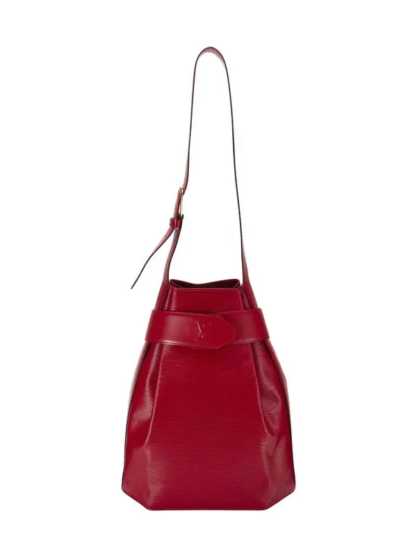 LOUIS VUITTON Carmine Sac D'epi Depaule - Red