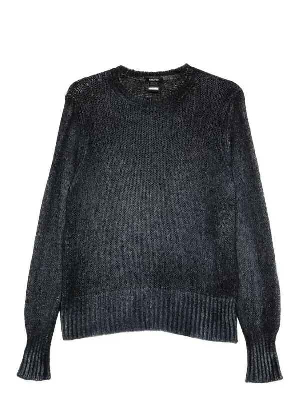 Avant Toi Cashmere Crewneck Sweater - Multicolor