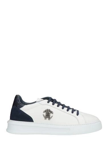 Roberto Cavalli Sneakers Size Leather - White