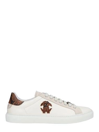 Roberto Cavalli Sneakers Size Calfskin - White