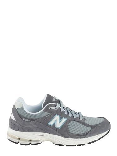 NEW BALANCE Sneakers Size Leather, Textile Fibers - Grey
