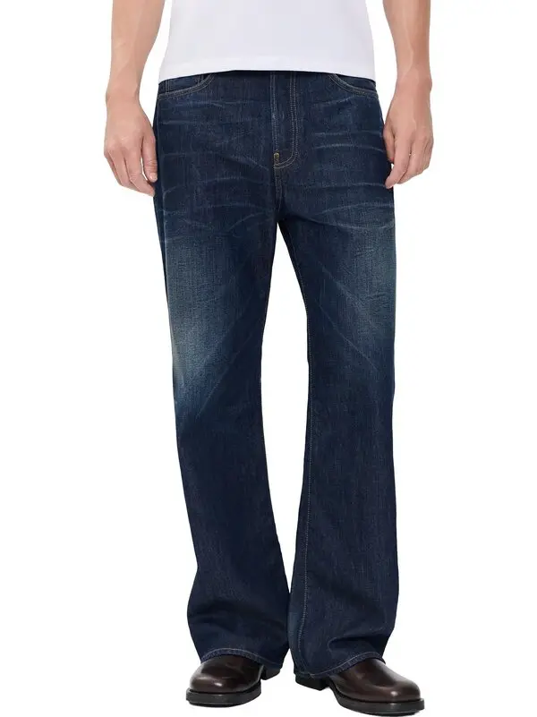 Acne Studios 2021 Loose Fit Jeans - Dark Blue