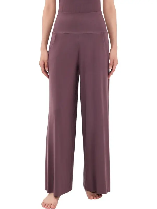 Commando Butter Wide Leg Pants - Mink