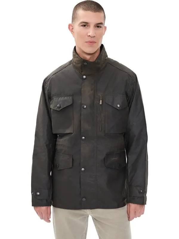 Barbour Ashby Wax Jacket - Rustic/classic