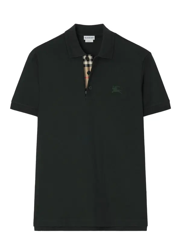 Burberry Cotton Polo Shirt - Grey
