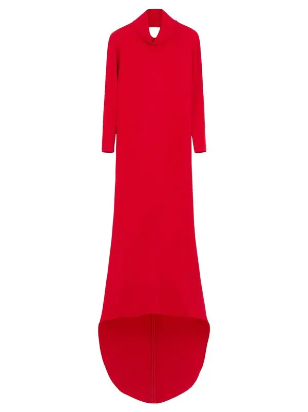 Valentino Garavani Silk Cady Gown - Red