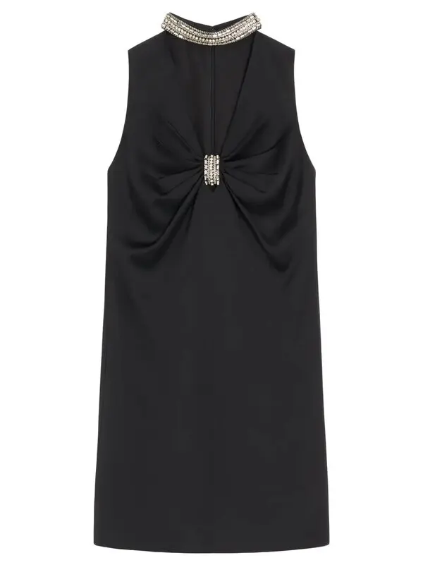 Valentino Garavani Embellished Mini Dress - Black