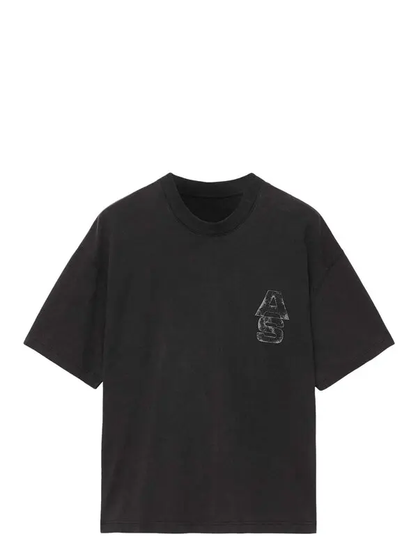 ALLSAINTS Organic Cotton Roller T-shirt - Black