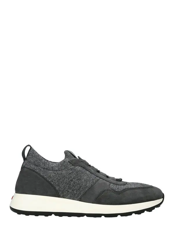 TOD'S Suede-knit Sportivo 79k Sneakers - Grey