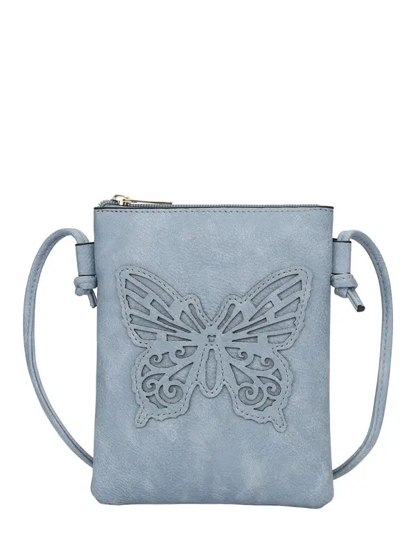 MKF COLLECTION BY MIA K. Skyli Crossbody Bag Denim - Blue