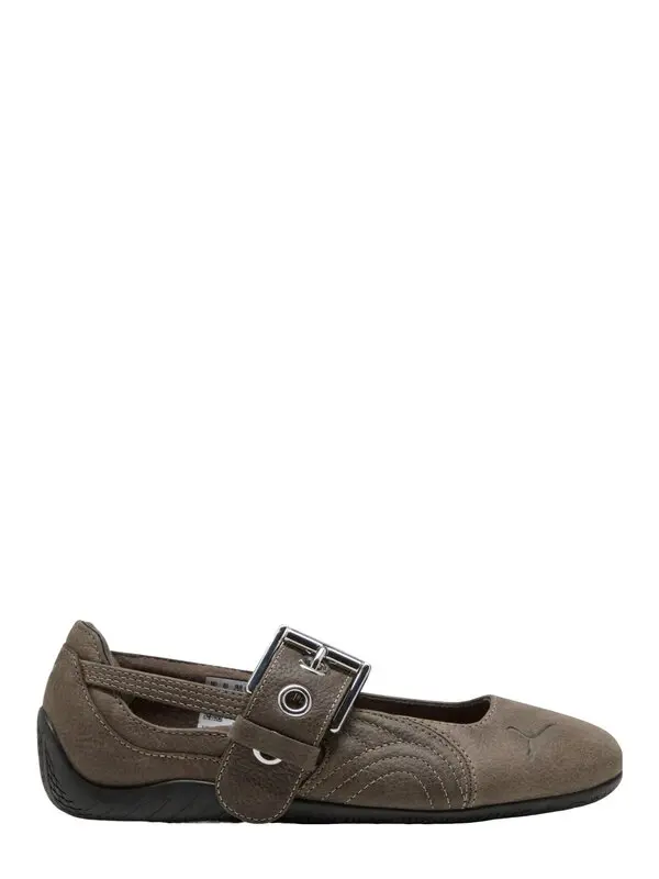 PUMA Speedcat Strap Ballet Flats - Matte Bronze