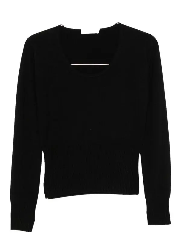 Max Mara Wool Crewneck Sweatet - Multicolor