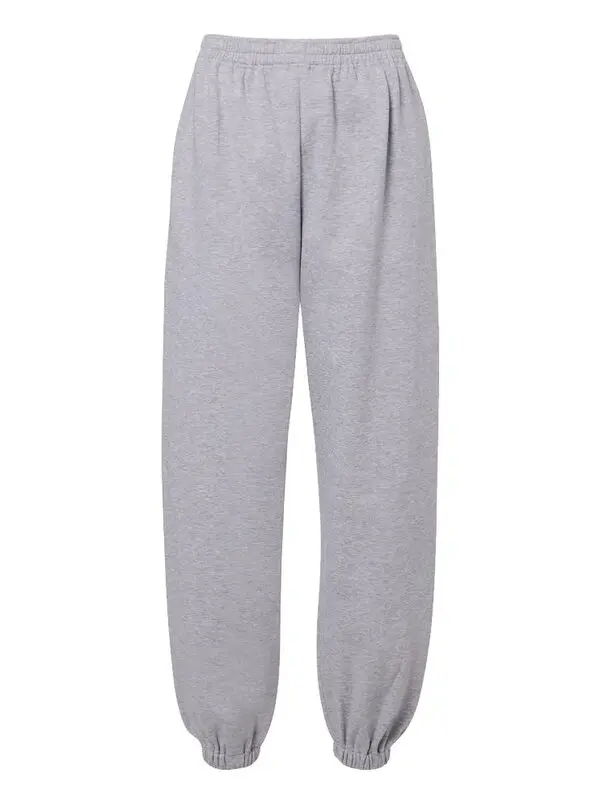 Magda Butrym Cotton-blend Jersey Sweatpants - Grey