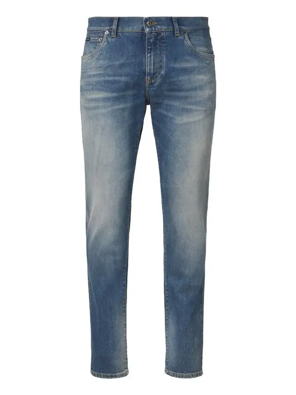 Dolce & Gabbana Straight Jeans - Blue
