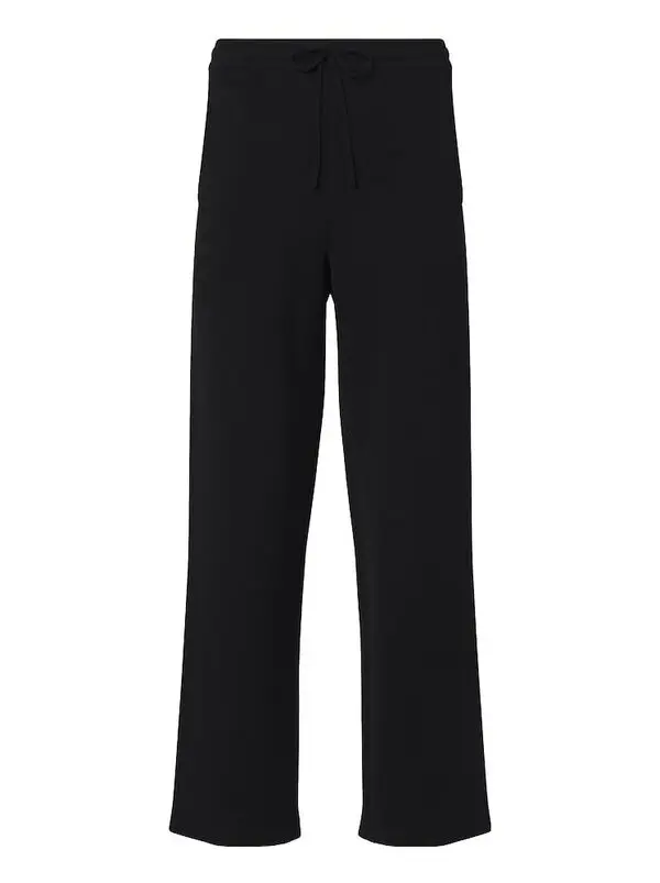 Fendi Cashmere-blend Sweatpants - Black