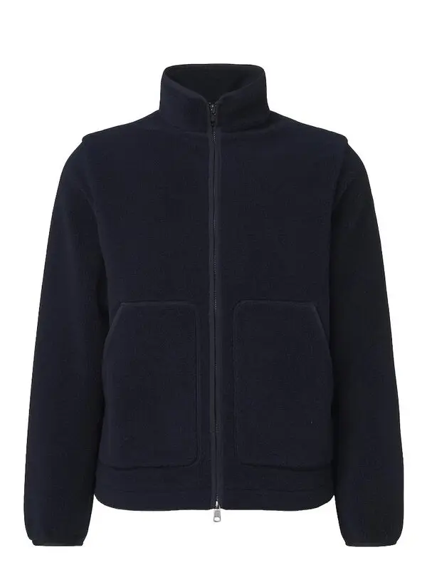 Moncler Fleece Jacket - Blue