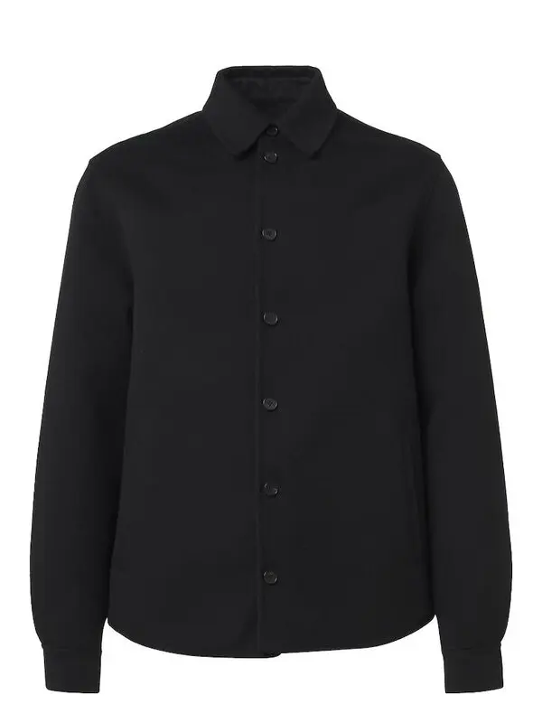 Fendi Wool Overshirt - Black