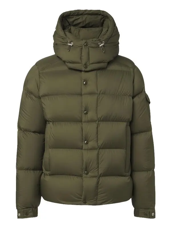 Moncler Maya 70 Hooded Down Jacket - Green