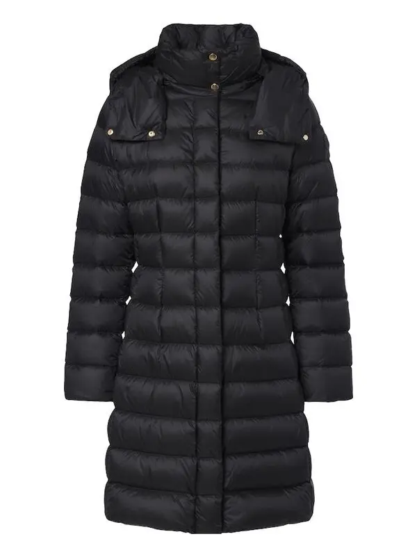 Moncler Hirmas Hooded Down Coat - Blue