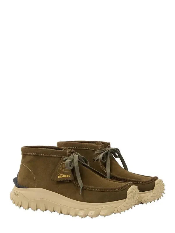 Moncler X Clarks Originals Trailgrip Wallabee Boots - Green