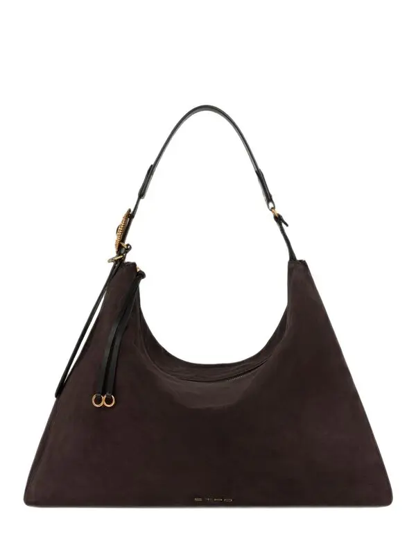 Etro Large Leather Hobo Bag - Multicolor