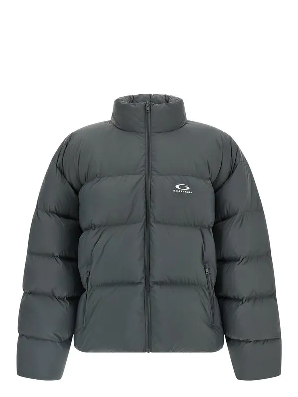 Balenciaga Standard' Down Jacket - Gray