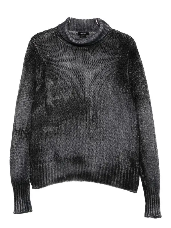 Avant Toi Cahsmere Turtke-neck Jumper - Multicolor