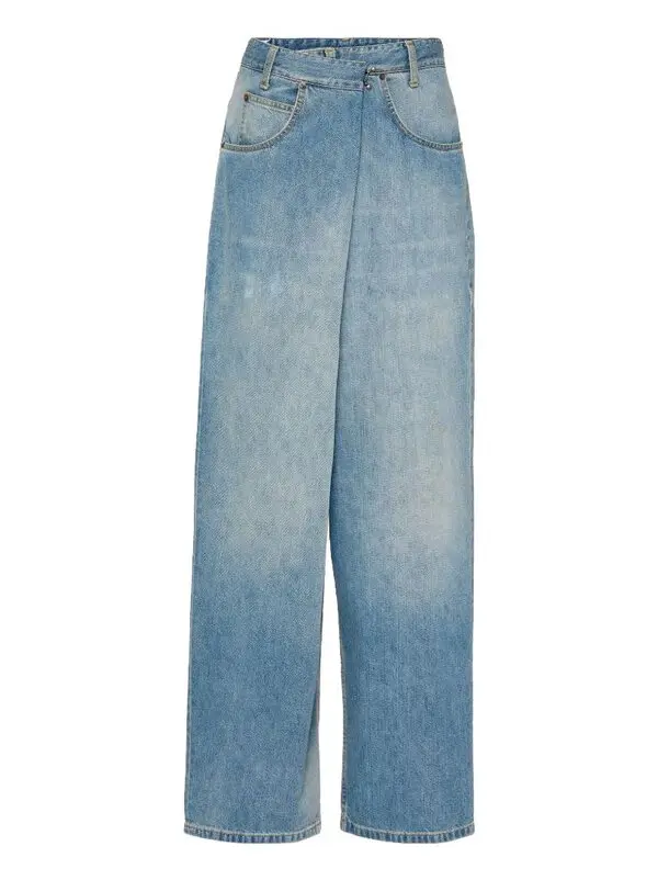 MAISON MARGIELA Denim Cotton Jeans - Multicolor