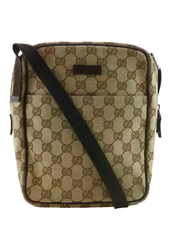 Gucci 2000-2015 Gg Canvas Crossbody Bag - Neutrals