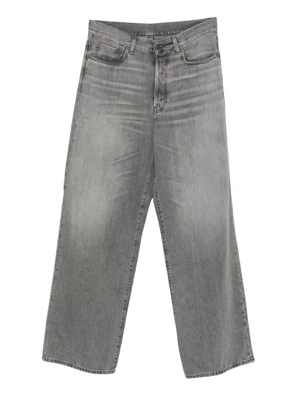 Acne Studios Faded-effect Jeans - Grey