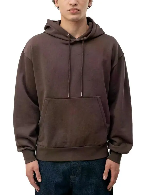 Hugo Graphic-print Hoodie - Brown
