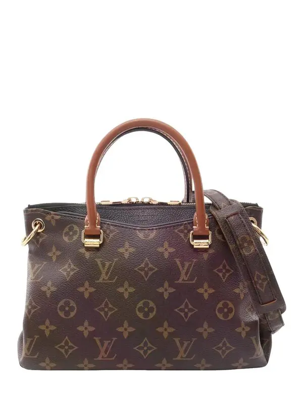 LOUIS VUITTON 2015 Monogram Pallas Bb Satchel - Brown