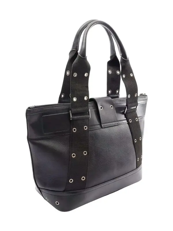 Dior 20th Century Leather Trotter Street Chic Handbag - Black