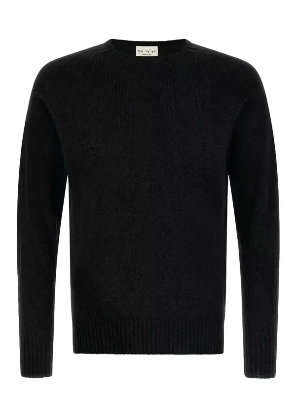 MA'RY'YA Crew-neck Sweater - Black