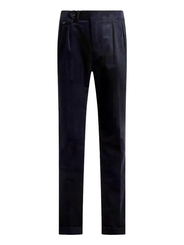 Ralph Lauren Purple Label Gregory Corduroy Trousers - Blue