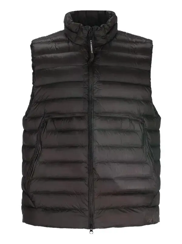 C.P. COMPANY D.d. Shell Down Gilet - Black