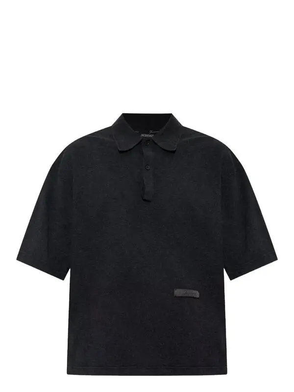 Jacquemus Ruban Polo Shirt - Grey