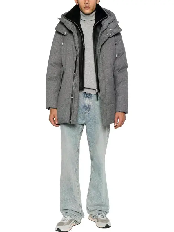 Mackage Sullivan Hooded Padded Jacket - Grey