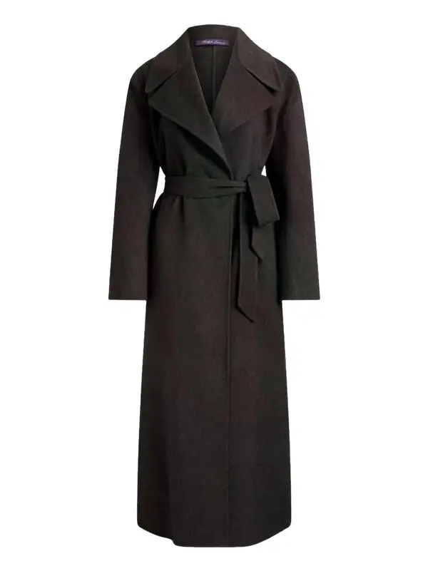 Ralph Lauren Micaela Cashmere Oversized Coat - Brown