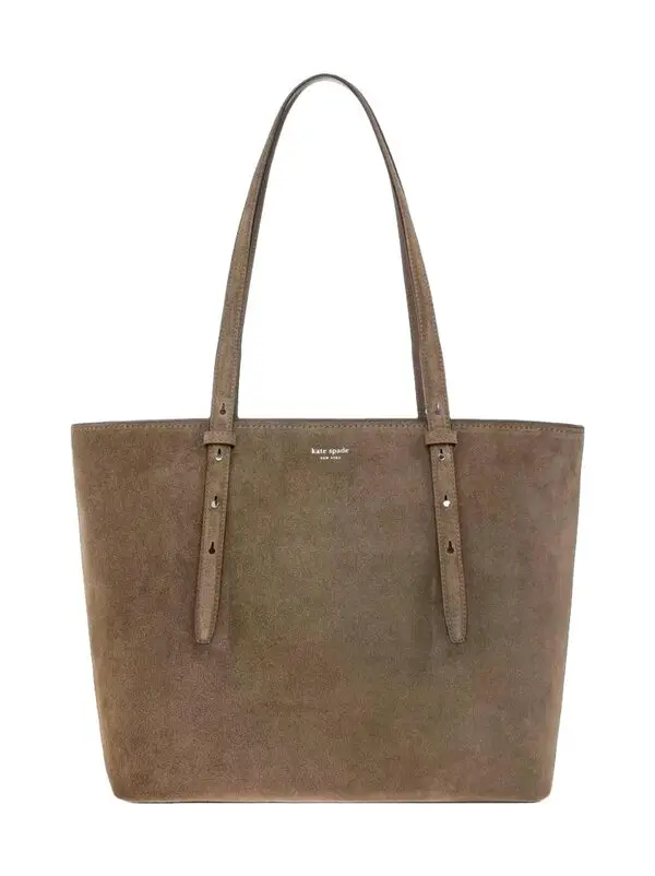 Kate Spade New York Do It All Suede-finish Tote Bag - Brown