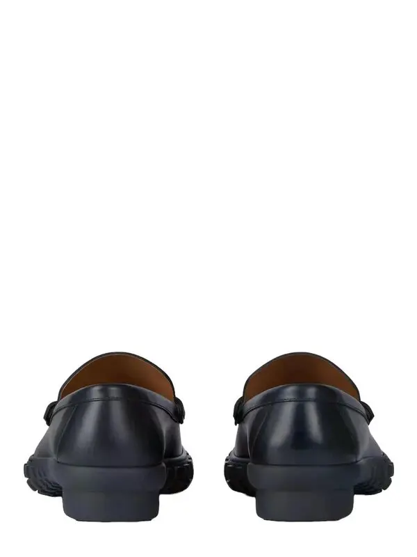 Givenchy Echo Loafers In Leather - Black