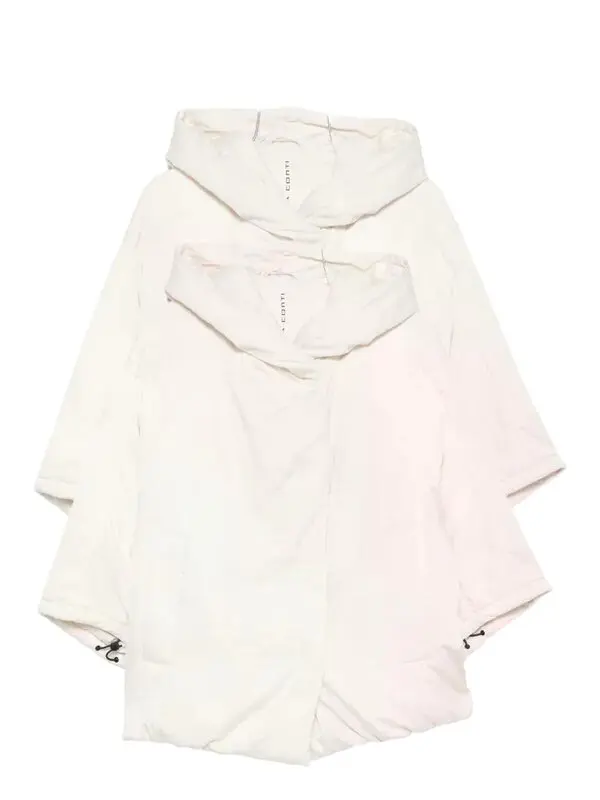 Liviana Conti Hooded Puffer Jacket - Neutrals